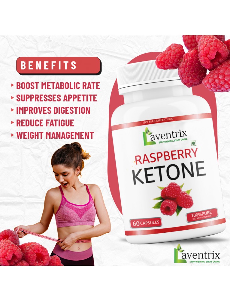 Laventrix Raspberry Ketone-For Healthier & Slimmer Body
